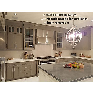 LLeeLaX Magnetic Cabinet Locks | Quick & Easy Installation to Baby & Child Proof Home | No Drills, No Tools required | 12 locks + 2 keys | Bonus 36 Electric outlet covers