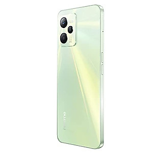 Realme C35 128GB 4GB RAM Factory Unlocked (GSM Only | No CDMA - not Compatible with Verizon/Sprint) | Bundle w/Fast Car Charger - Glowing Green