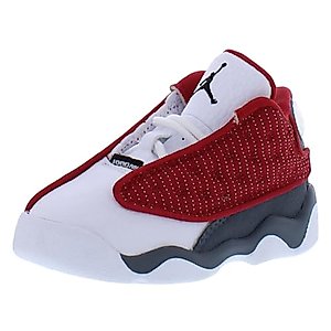 Nike Toddler Air Jordan 13 Td Red Flint, Gym Red/Flint Grey/White/Black, 4C
