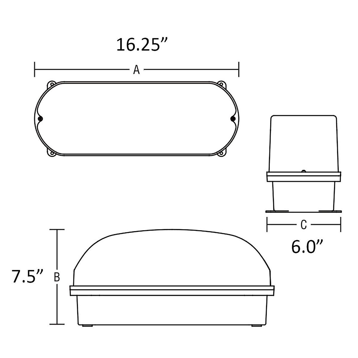 The Lighting Source Class 1 Div 2 LED Emergency Light