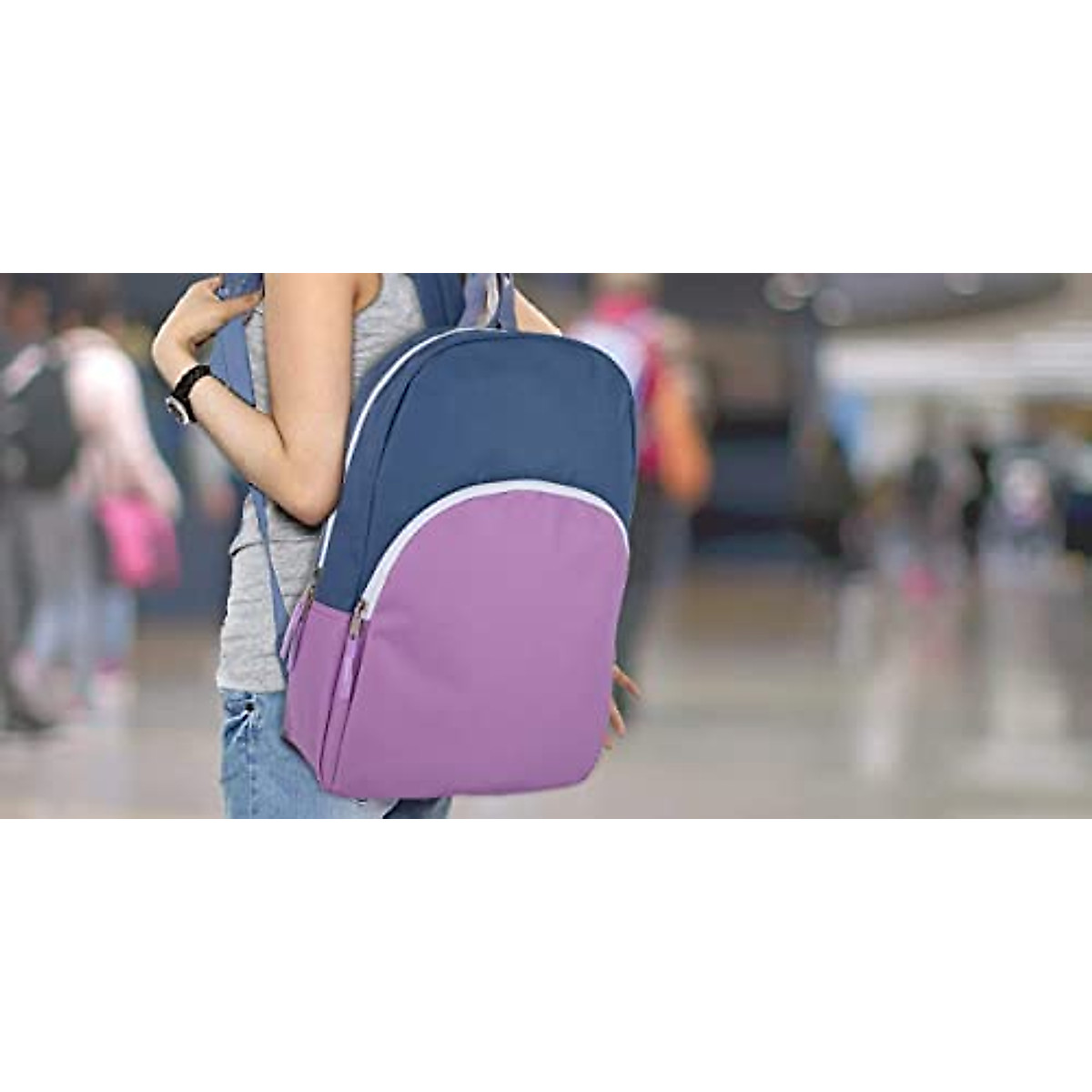 Trail maker Bulk Backpack Kids 15 inch Backpacks 24 Pack with Padded Straps Wholesale for School