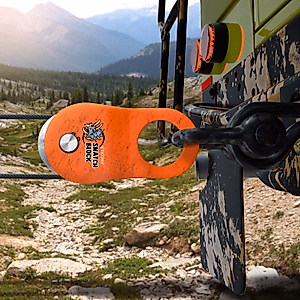 TICONN 10 Ton Winch Snatch Block Towing Pulley Blocks 22,000 LBS Capacity, Heavy Duty Offroad Recovery Accessory for Truck, Tractor, ATV & UTV