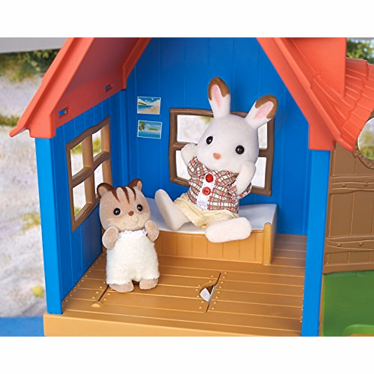 Epoch House of secret Sylvanian Families Seaside series Adventure Island