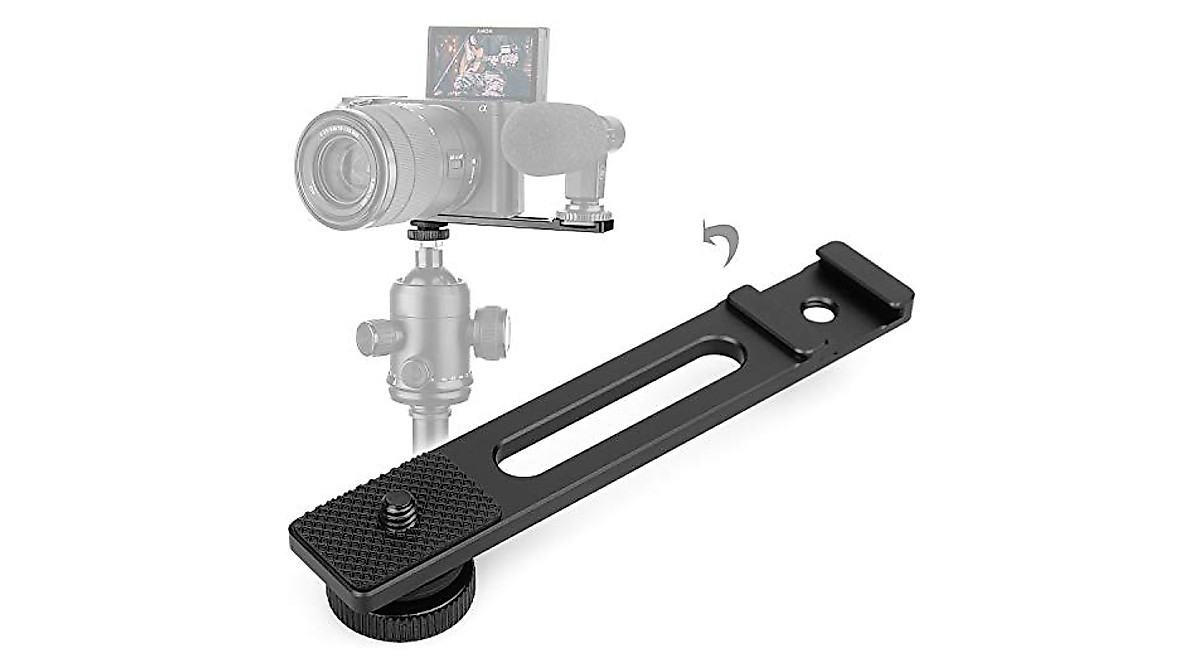 ChromLives Cold Shoe Extension Bar for Cameras & Gimbals | Improved ...