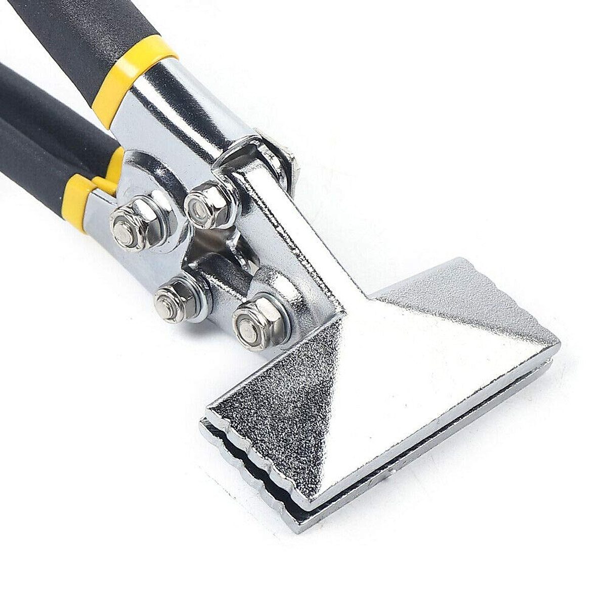 2PCS Flat Jaw Welding Welder's Pliers Hand Sheet Metal Bender Bending Tool Sheet Metal Welding Locking Pliers Metal Bending Folding Welding Tool 8.7"