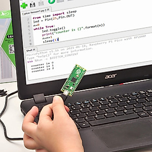 OSOYOO Python Hardware Programming Learning Kit for Raspberry Pi Pico with MicroPython and Graphical Programming Tutorials