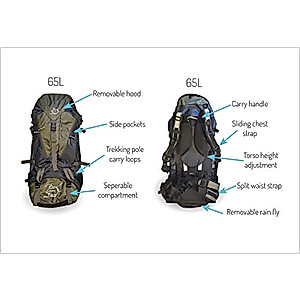 River Country Products 65 Liter Backpack