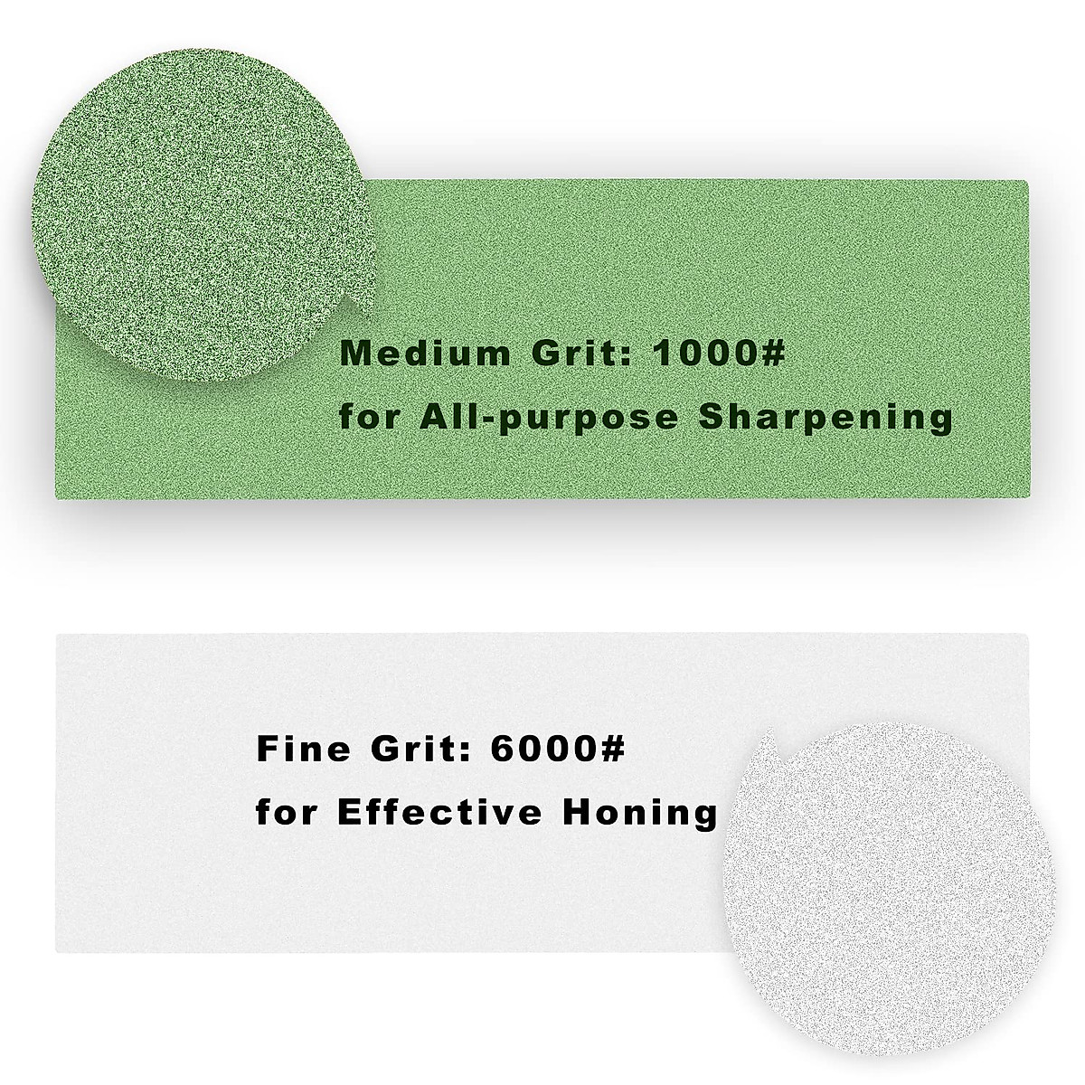 Whetstone 1000 6000 Actual Grit KEENBEST Premium Material Kitchen Knife Sharpening Stones 2 Side Water Wet Stone Sharpener Kit Japanese Wetstone Knives Sharpeners Waterstone Whet Stone Angle Guide