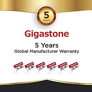 [Gigastone] 64GB 2-Pack Micro SD Card, Camera Plus, MicroSDXC Memory Card for Wyze, Video Camera, Security Camera, Smartphone, Fire tablet, 4K Video Recording, UHS-I U3 A1 V30, 95MB/s, with Adapter