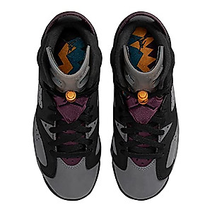 Big Kid's Jordan 6 Retro Bordeaux Black/Bordeaux-Lt Graphite (384665 063) - 4