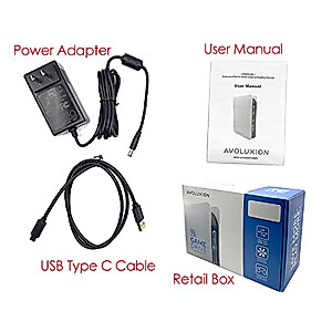 Avolusion PRO-T5 Series 18TB USB 3.0 External Hard Drive for WindowsOS Desktop PC/Laptop (White) - 2 Year Warranty