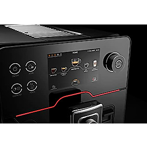 Gaggia Accademia Luxury Italian Fully Automatic Espresso Machine with 19 Customized drink settings,0.5 Liters,RI9782/46 Brushed Stainless