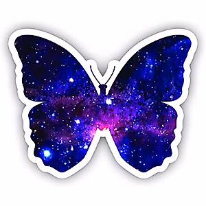 Butterfly Magnet Galaxy Collection Magnets Car Refrigerator Metal Sign Magnetic Vinyl 5"