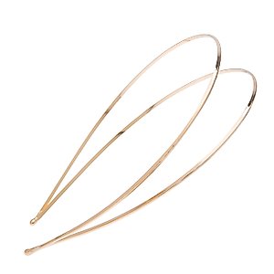 L. Erickson Metal Double Headband - Gold