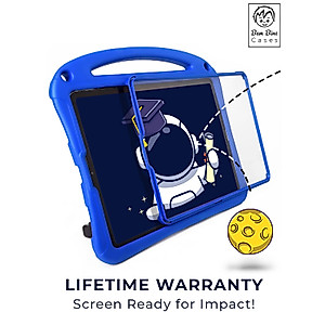 Bam Bino Space Suit - iPad 11 Pro Case, iPad Pro 11 Case for Kids, iPad Air 10.9 Case, iPad Air 5/ 4 Case, 2022 iPad Pro Case, iPad Air 4th Generation Case Kids, iPad Case Pencil Holder