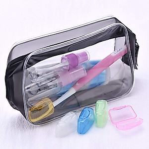 Shappy 10 Pieces Travel Portable Toothbrush Head Covers Toothbrush Protective Case