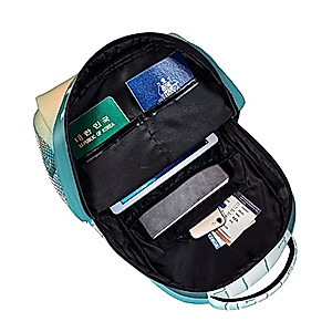 Hawaii Tropical Palm Tree Backpack Hawaiian Laptop Backpack Casual School Bag Hiking Travel Bookbag for Men Women Girls Boys