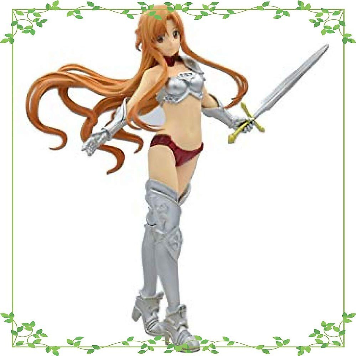 Banpresto Sword Art Online Memory Defrag Exq Figure Asuna Bikini Armor Ver, Multicolor