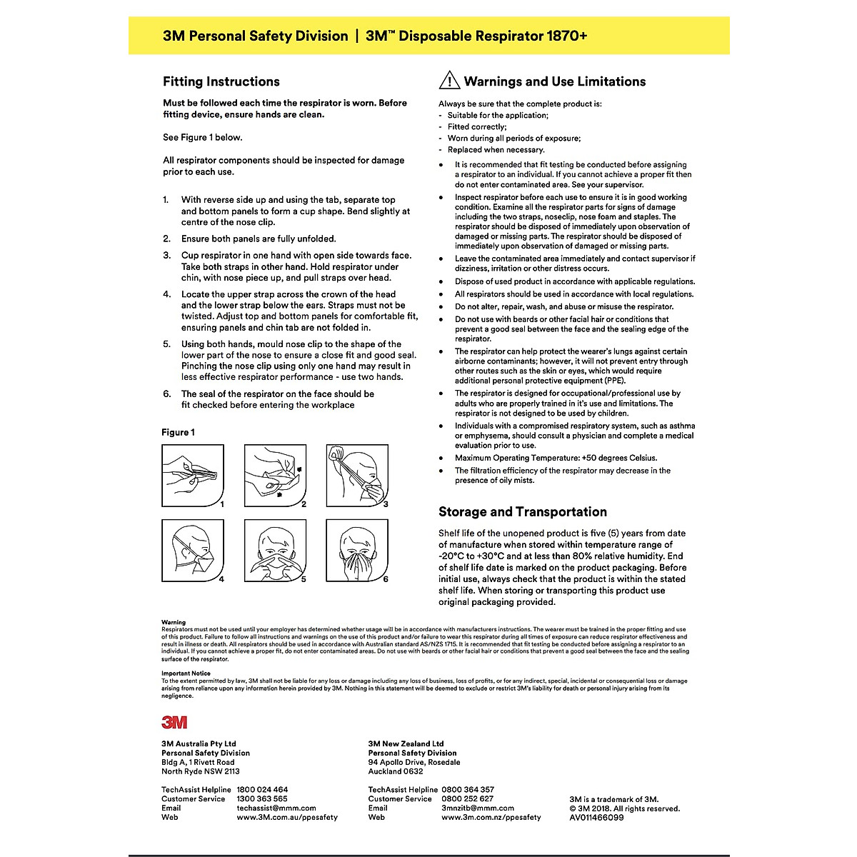 3M*- Aura 1870+ Niosh Certified - Pack of 20