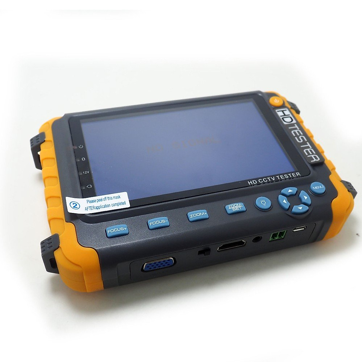 DiySecurityCameraWorld- 5 Inch CCTV Tester Monitor IV8W 8MP AHD 8MP TVI 8MP CVI CVBS Analog Security Camera Tester Video Monitor with PTZ Controller/UTP Cable Test/VGA HDMI Input