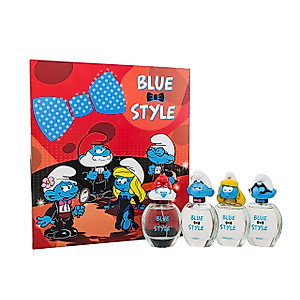 Smurfs 3D Fragrance Collection Set, 1.7 Ounce, 4 Count