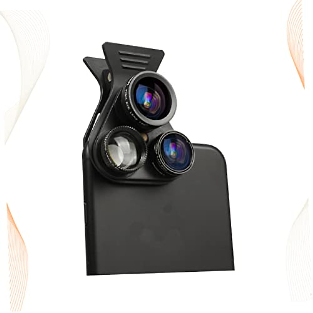 Mobile Lens 1 Set Mobile Lens Phone Wide Angle Lens Camera Lens Phone Fish Eye Lens Phone CPL Lens Phone Lens Fisheye Lens Wide-Angle Lens Cell Phone Phone Lens