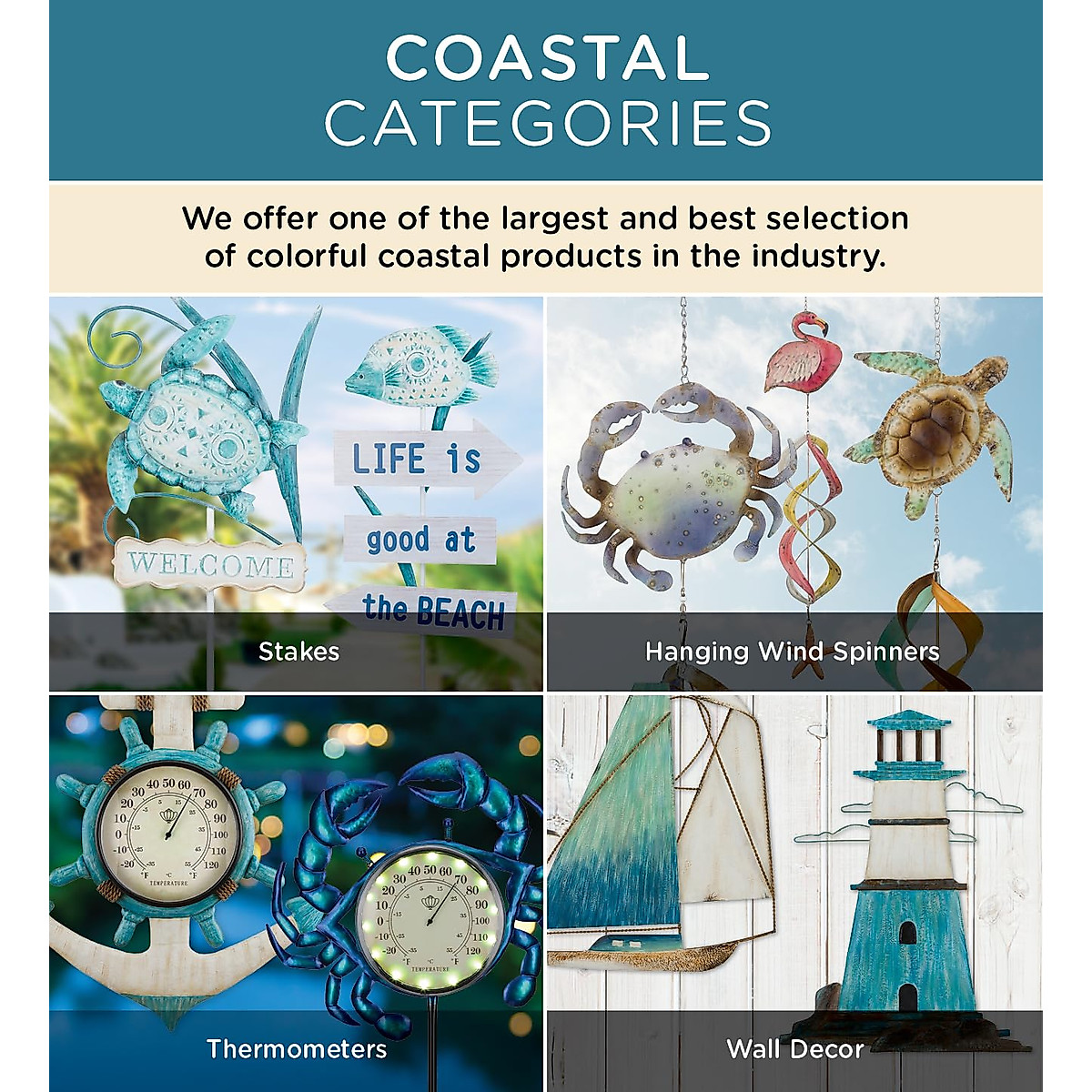Regal Art & Gift Artistic Wall Décor, Hand-Painted Metal & Glass Sculpture, Weather & Fade Resistant, Indoor & Outdoor Wall Art, Easy to Hang, Spiral Pattern, Sea/Ocean theme, Turtle