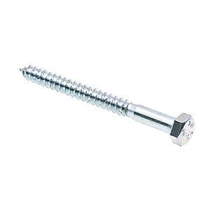 Prime-Line 9055762 Hex Lag Screws, 5/16 In. X 3-1/2 In., A307 Grade A Zinc Plated Steel (50 Pack)