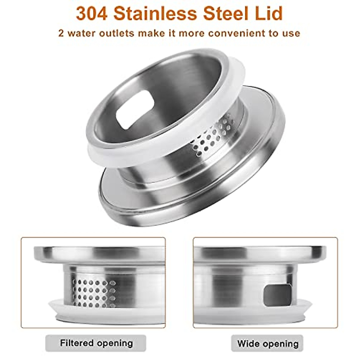 Glass Pitcher, 91 oz/2.7L Glass Water Pitcher with Lid and Handle, Carafe Pitcher for Beverage, Hot Cold Drinking, Boiling water on electric stove, Stainless Steel Lid and Borosilicate Glass