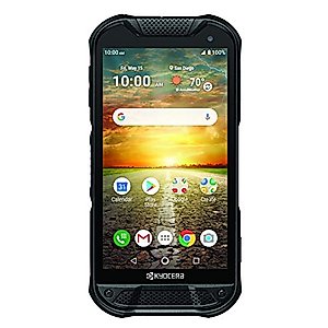 Kyocera DuraForce Pro 2 with Dragontrail PRO Display E6921 Black - Unlocked | Rugged 4G Android Smart Phone