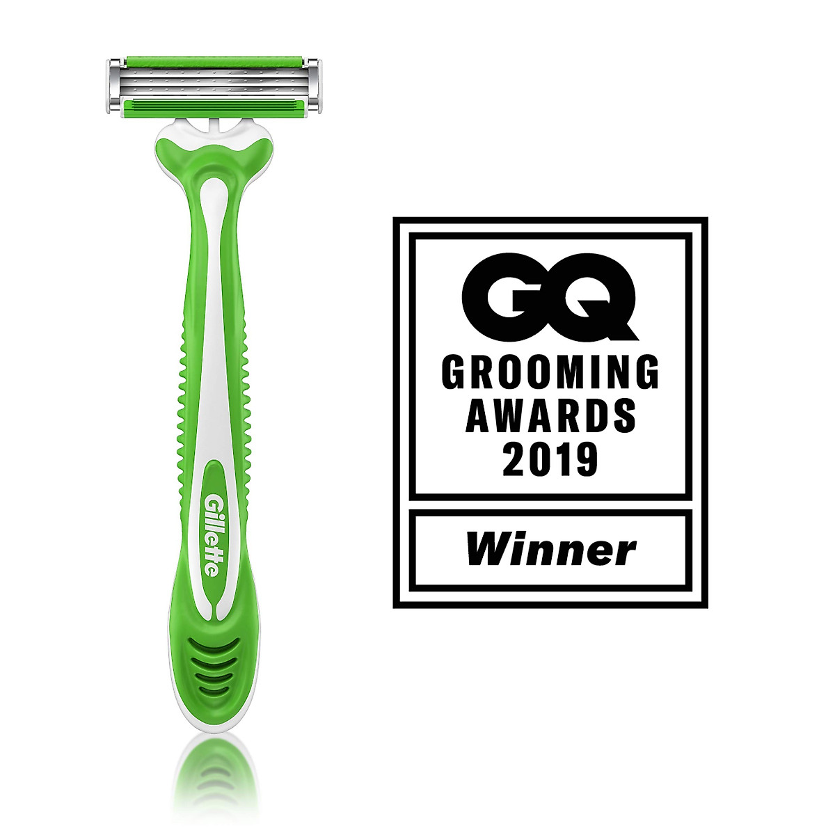 Gillette Sensor3 Sensitive Men's Disposable Razor, 4 Razors