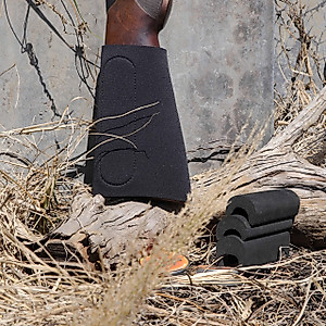 Tourbon Neoprene Adjustable Gun Stock Cheek Rest Pad Comb Raising Kit - Black