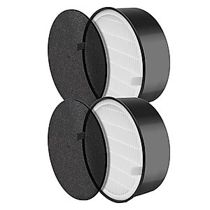 OUNEDA The True HEPA filter,Pre-filter,Activated carbon filter,Air Filter Replacement for LV-H132,Compatible with Levoit Air Purifier LV-H132 Air Purifier Filter 2pcs
