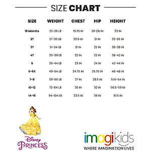 Disney Princess Belle Little Girls Zip Up Peplum Hoodie 6-6X