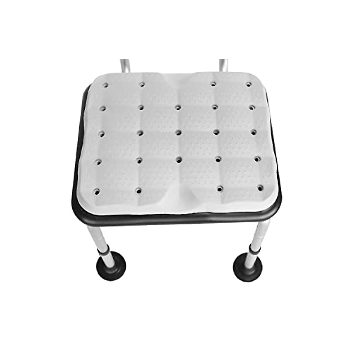 KMINA - Shower Seat Cushion Waterproof (15.5”x12.5”x1.3”, Stool not Included), Bath Seat Cushion for Elderly, Bath Chair Cushions for Seniors, Kneeling Pads, Stadium Seat Cushion - Made in Europe