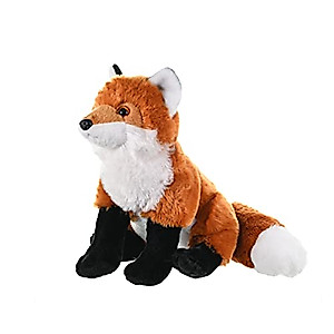 Wild Republic Red Fox Plush, Stuffed Animal, Plush Toy, Gifts For Kids, Cuddlekins 12" (10944)