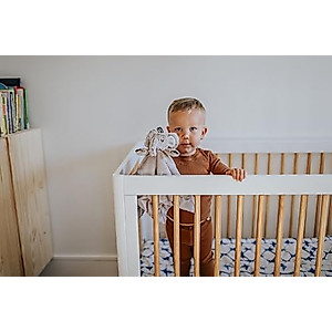 Lucy Darling Little Animal Lover Security Blanket Soft Baby Lovey Baby Gifts for Newborn Boys and Girls Baby Snuggle Toy Baby Elephant Stuffed Animal