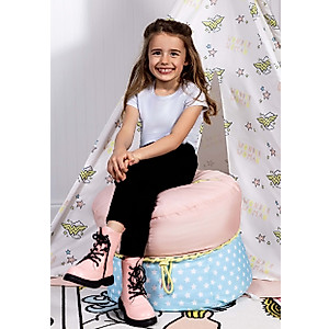 DC Comics Wonder Woman Lasso Stump Seat | Soft Chairs for Kids, Bean Bag Filler for Comfort, Superhero Design