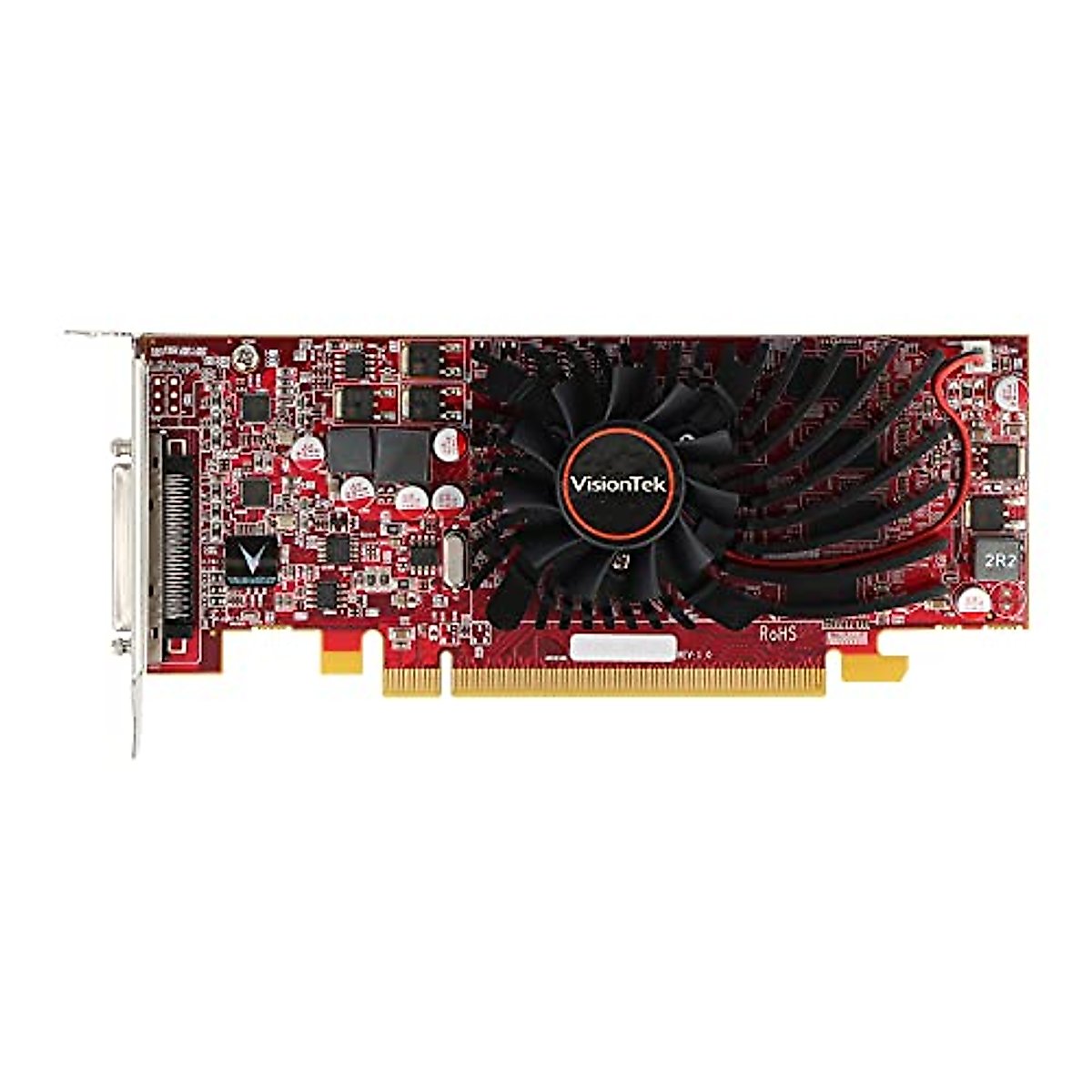VisionTek Radeon HD 5570 1GB DDR3 SFF Graphics Card, 4 Port VHDCI to HDMI, Included Full-Height Bracket (900901)