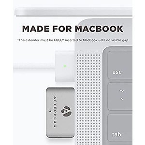 USB C Extender for MacBook with Case, Afterplug 2-Port Type C Male to Female Extension Adapter Compatible with Thunderbolt 3/4 or USB 4 Type C Port; 100W PD, 5K Video & 40Gbps Data