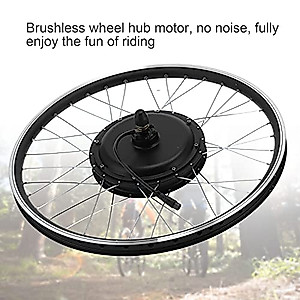 VGEBY Electric Bicycle Controller Kit, 26in Wheel Motor 48V 1000W Conversion Kit with for KT‑LCD3 Display Electric Bicycle Modification Accessories Supplies