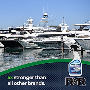 RMR-86M Marine Stain Remover, Professional-Strength Mold Stain & Mildew Stain Eliminating Cleaning Spray For Boats & Marine Surfaces, 32 oz