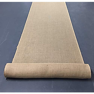 36-Inch Wide x 150 feet Long, Burlap Fabric Roll | 36" by 50 Yards | Non- Fraying| Wide and Tightly Woven | Outdoor Wedding Aisle Runners roll
