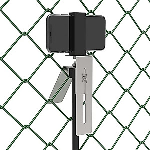 High Angle Fence Mount for GoPro Baseball Phone- Shooting from Height - Backstop Camera Fence Mount for Recording Baseball,Softball and Tennis Games