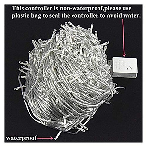 LIUPENGWEI Fairy String Lights，LED Rope Lights with 8 Lighting Modes, Perfect for Home, Garden, Bedroom, Christmas, Wedding, Party Decoration Lamp Garden Ghost Light