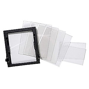 Jackson Safety Insight Clear Safety Plate Kit (41589), Internal & External Safety Lens, Accessory Insight Variable ADF Cartridge