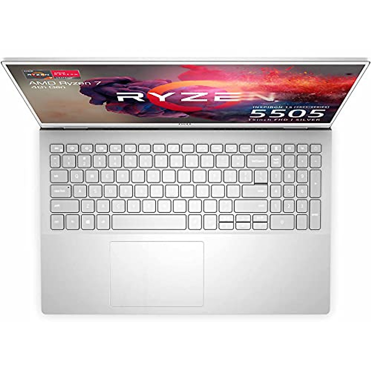 Dell Inspiron 5505 Laptop AMD Ryzen(TM) 7 4700U 8GB DDR4 256GB M.2 PCIe NVMe Solid State Drive 15.6-inch FHD (1920 x 1080) Anti-Glare LED Backlight Non-Touch Narrow Border WVA Display
