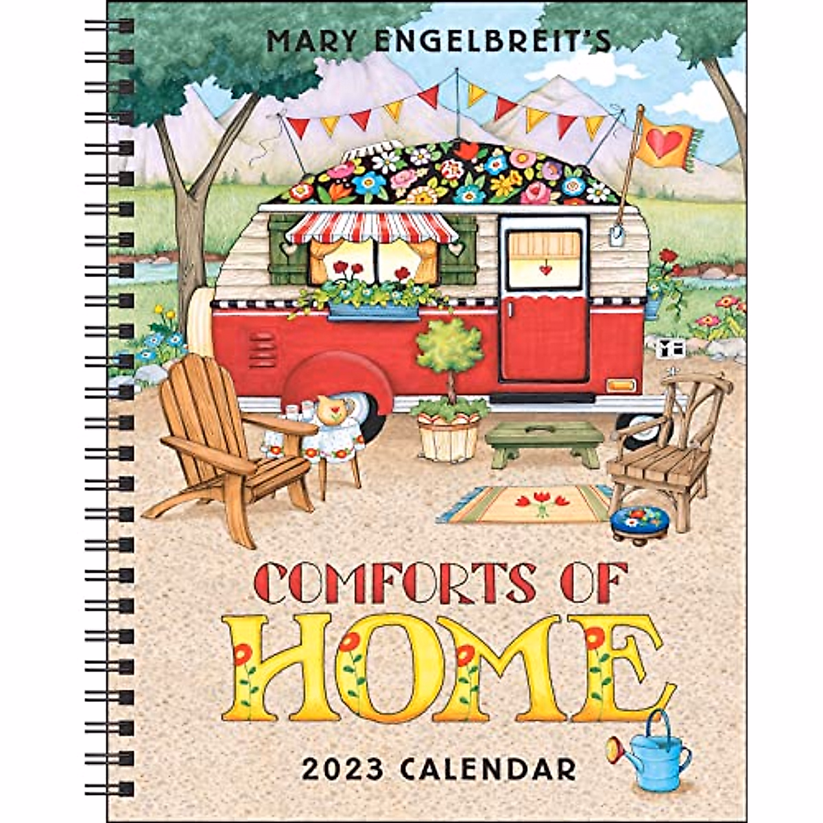 Mary Engelbreit's 12-Month 2023 Monthly/Weekly Planner Calendar: Comforts of Home