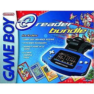 Indigo Game Boy Advance with e-Reader Bundle