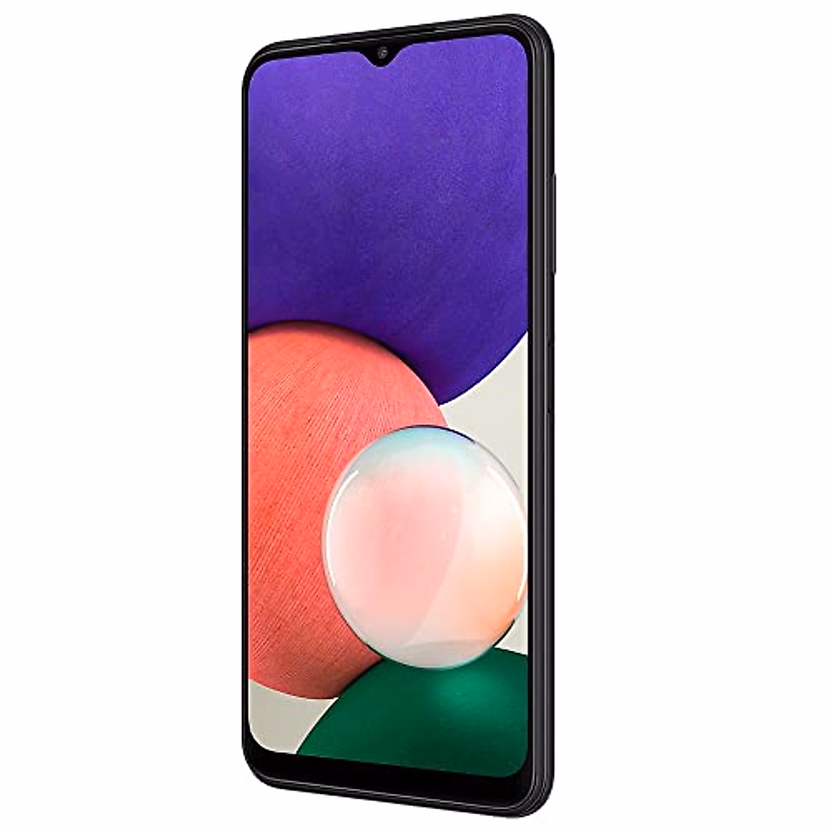 SAMSUNG Galaxy A22 5G (128GB, 4GB) 6.6" 90Hz, Android 11, 48MP Triple Camera, Dual SIM 4G Volte Unlocked (US + Global, GSM Only) International Model A226BR/DSN (Extra Fast Charger Bundle, Gray)